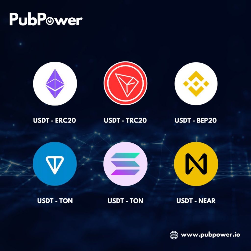 Update on USDT Payment. Optimize Fees with New Networks - PubPower Blog